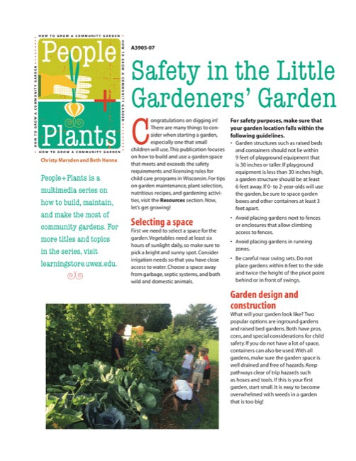 Safety in the Little Gardeners' Garden — The Learning Store